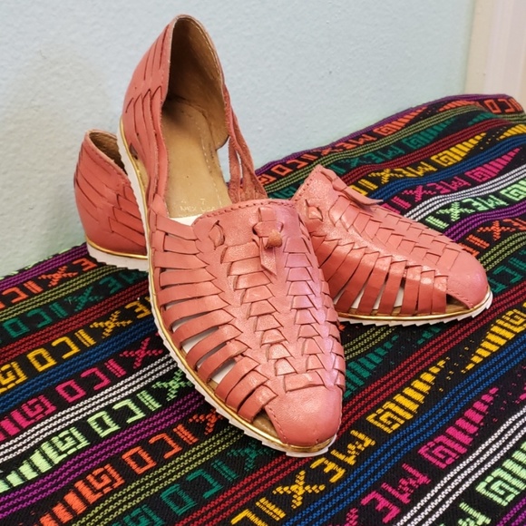 MEXICANA | Shoes | Mexican Leather Flats | Poshmark